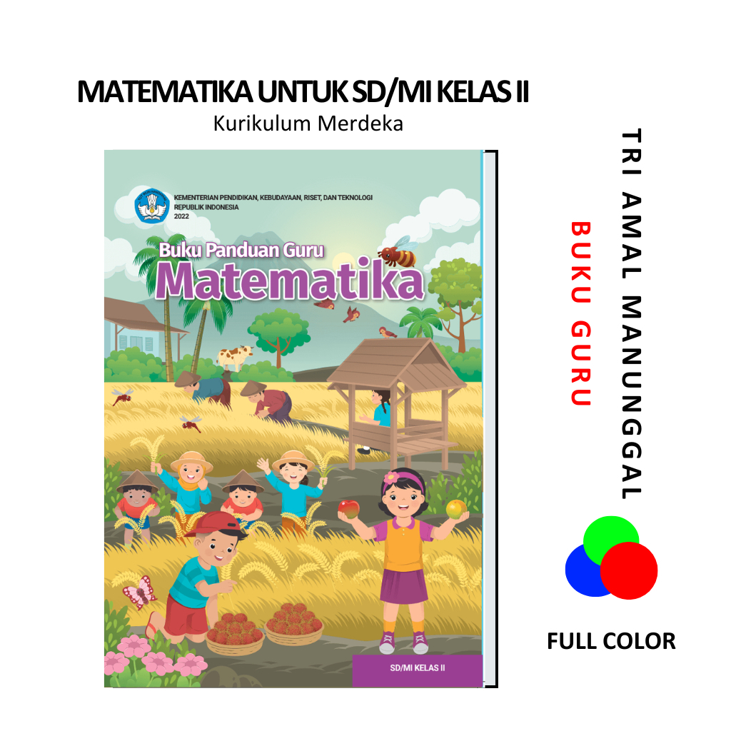 Jual Buku Guru Matematika Untuk SD/MI kelas 2 Kurikulum Merdeka - ARYADUTA | Shopee Indonesia