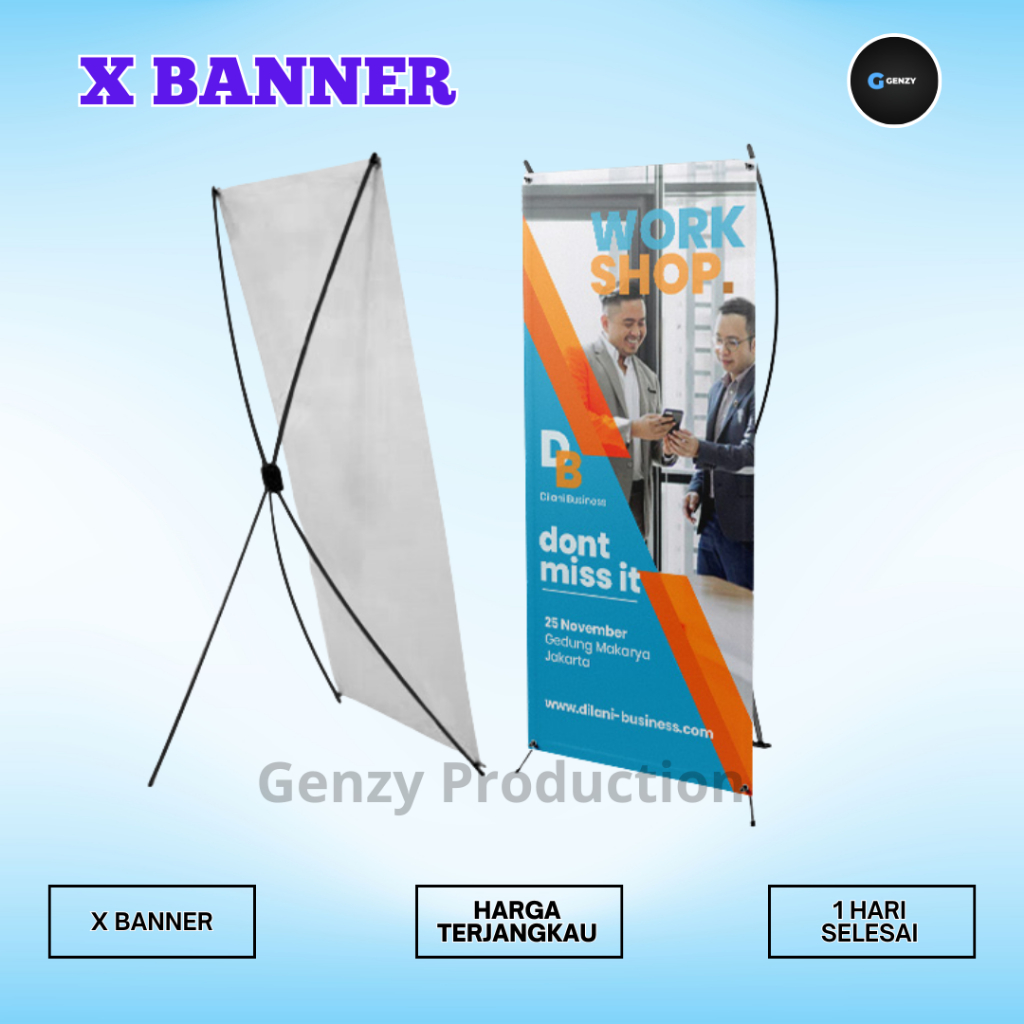 Jual X Banner Ucapan, Jualan / Tripod Stand Banner / Rangka Spanduk ...