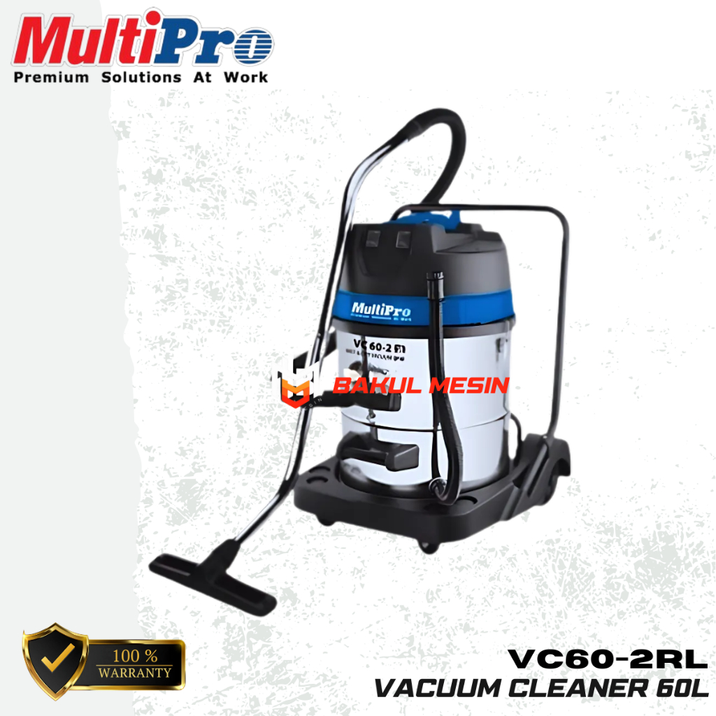 Jual MULTIPRO VC 60-2 RL mesin Penghisap debu Vacuum Cleaner VC60-2RL | Shopee Indonesia