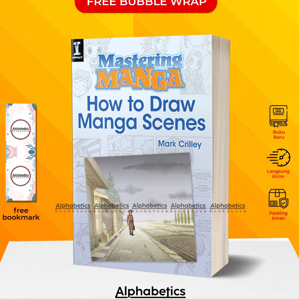 Jual KODE G3B English Mastering Manga How to Draw Manga Scenes by Mark Crilley | Shopee Indonesia