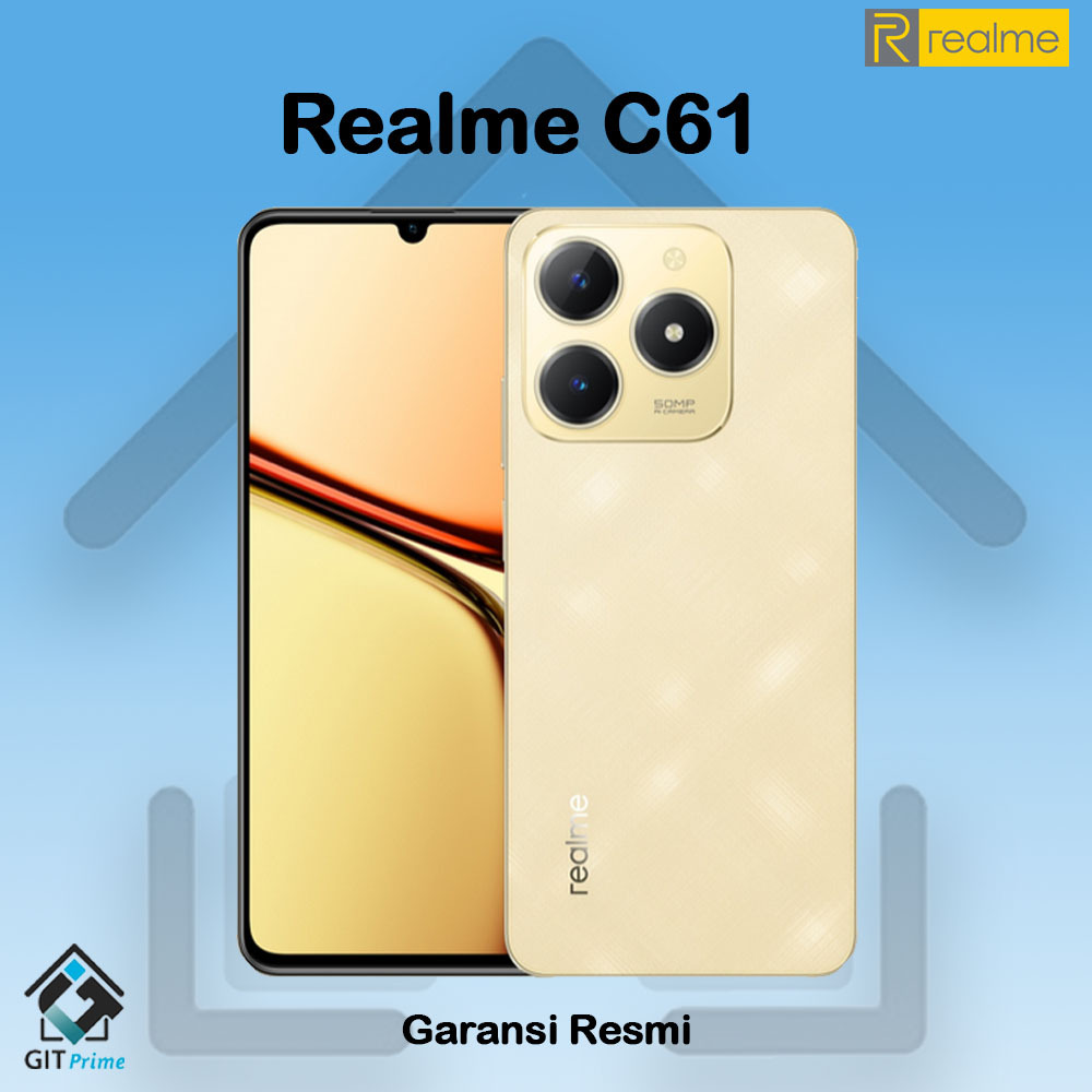 Jual Realme C61 8GB/128GB Resmi Garansi Baterai 4 Tahun [instant] | Shopee Indonesia