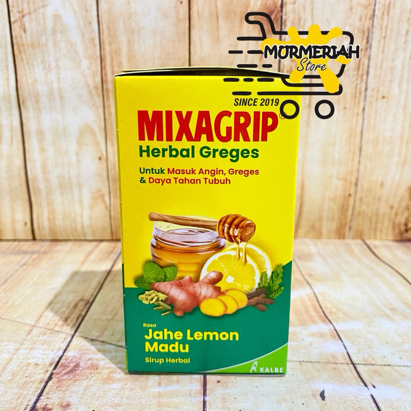 Jual Mixagrip HERBAL GREGES Box 6 sachet - Mengatasi Masuk Angin & Daya ...
