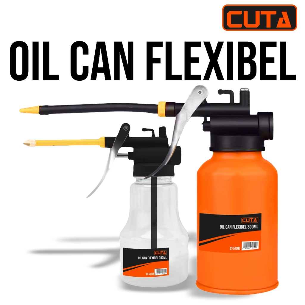 Jual CUTA Oil Can Gun Fleksibel Alat Pelumas Oli Botol Pompa Oli ...
