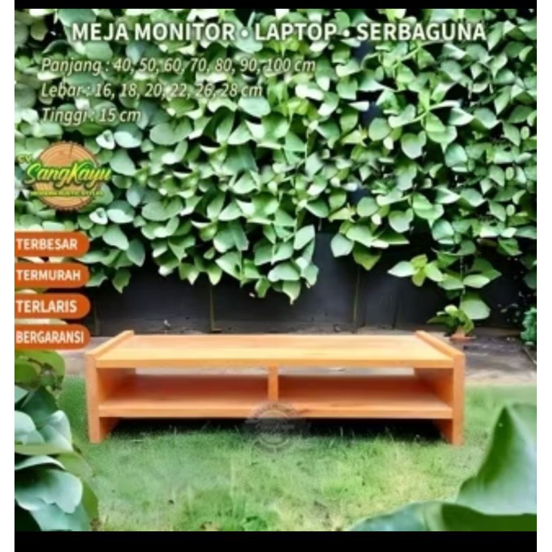 Jual Custom Meja Monitor P 50 cm L 35 cm T 6.5 cm meja serbaguna ...