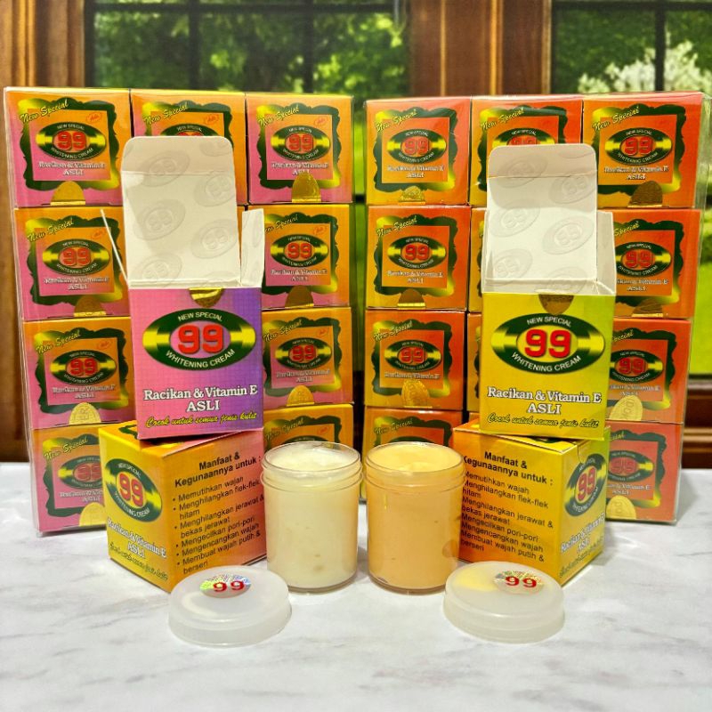 Jual (12pcs) Natural 99 DUS Whitening Cream | Shopee Indonesia