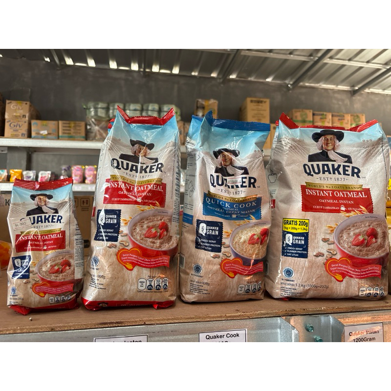 Jual Quaker Oatmeal | Shopee Indonesia