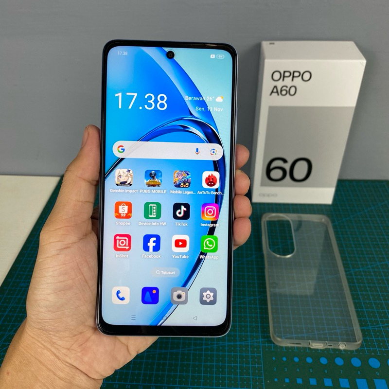Jual OPPO A60 RAM 8GB/128GB BEKAS KONTEN YOUTUBE | Shopee Indonesia
