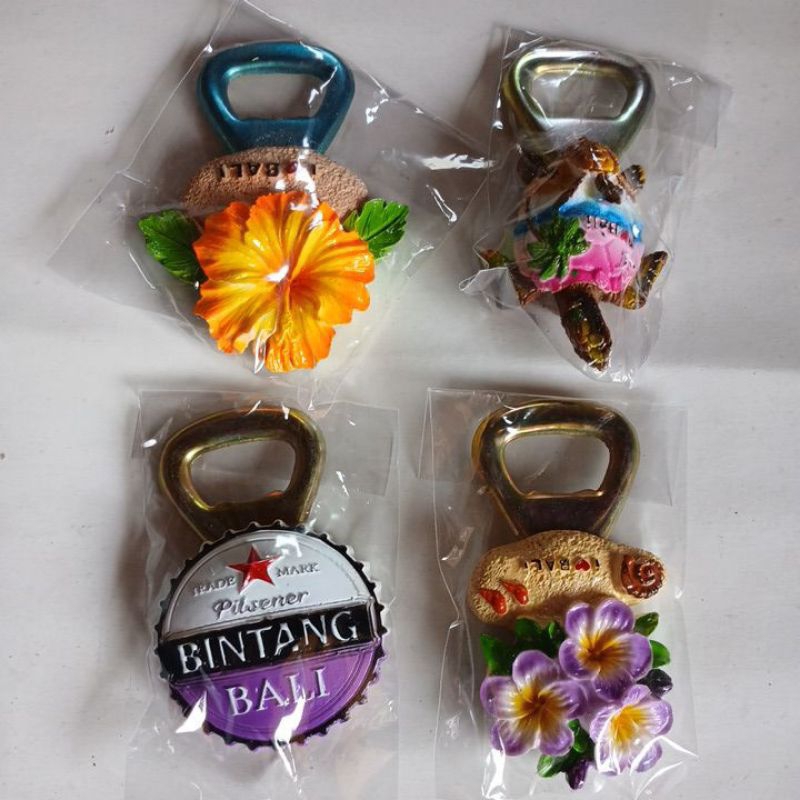 Jual pembuka botol bukaan botol motif resin khas bali souvenir bali ...