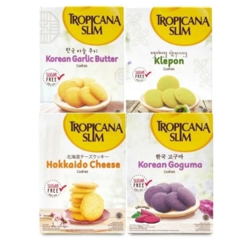 Jual Kue Cookies Tropicana Slim Sugar Free Isi 5 Sachet | Shopee Indonesia