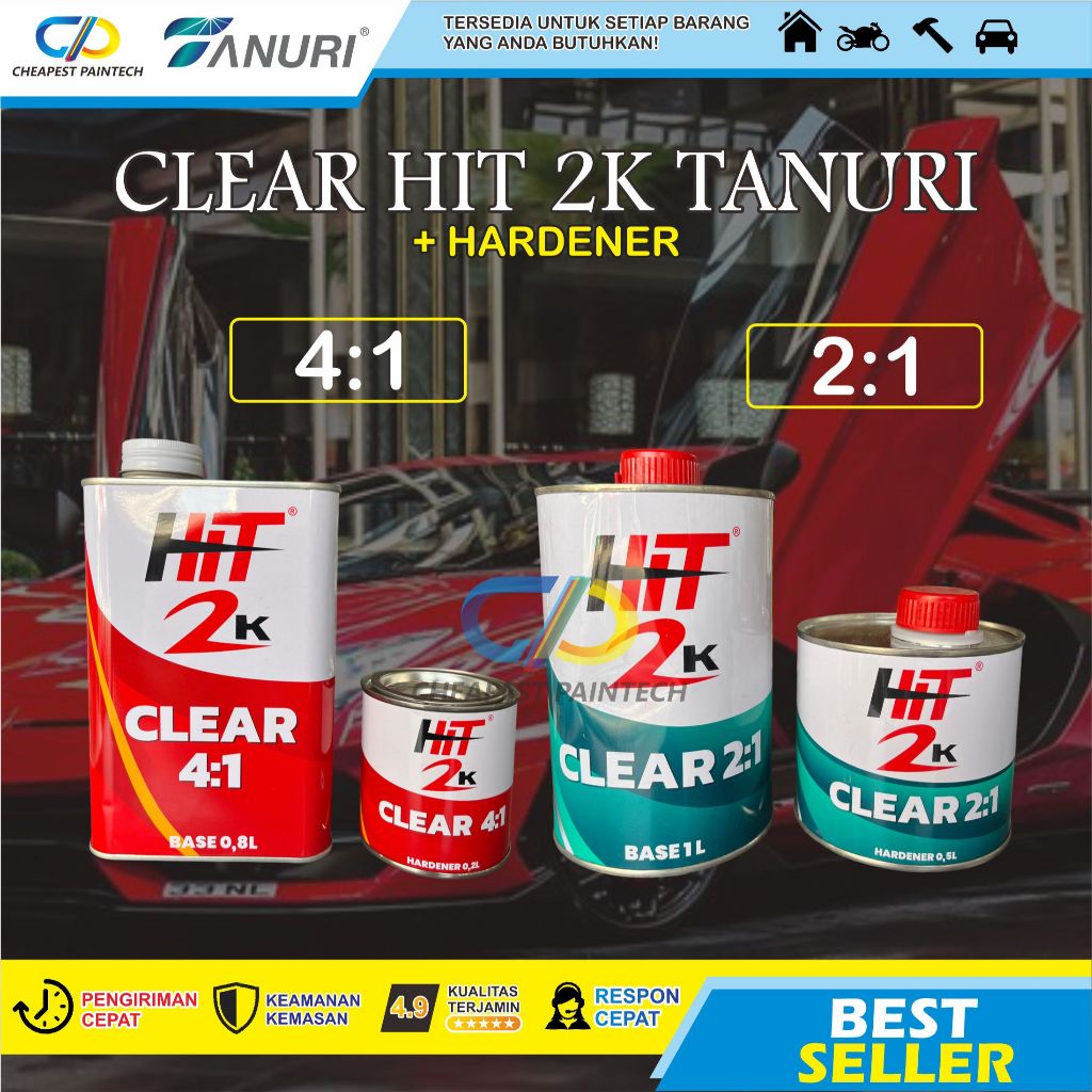 Jual TERMURAH!! EKONOMIS!!! TANURI CLEAR HIT 2K | 4:1 & 2:1 / CLEAR ...