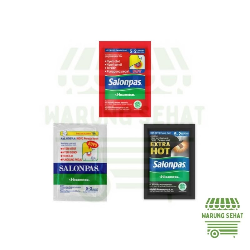 Jual Salonpas Koyo Original/Hot/Extra Hot (1 Sachet) | Shopee Indonesia