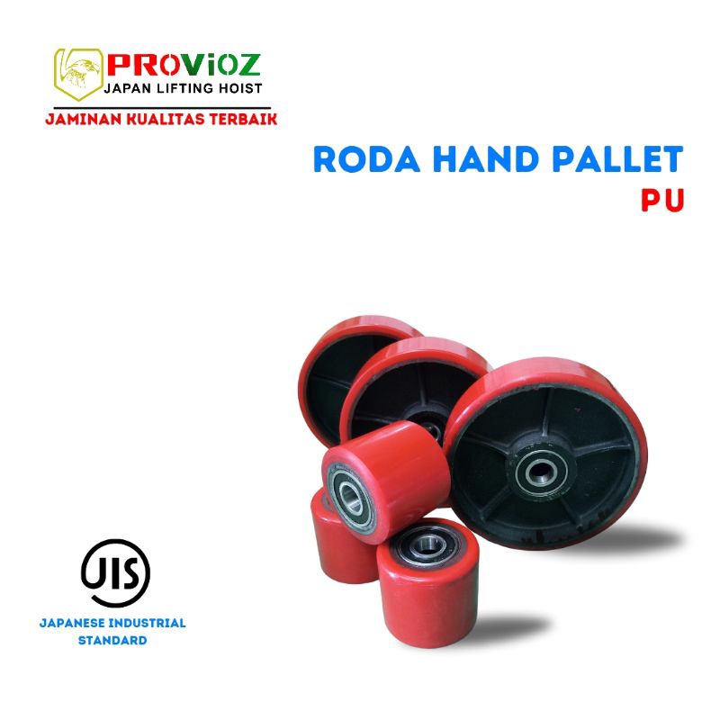 Jual PROVIOZ RODA HAND PALLET HANDLIFT PU - RODA HAND LIFT Folk Lift PU ...