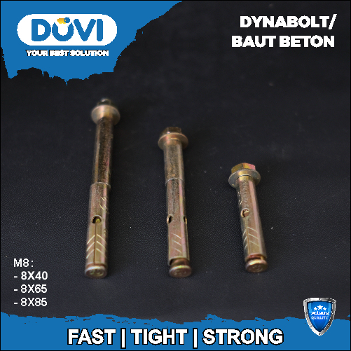 Jual Dynabolt / Dinabolt / Dinabol / Baut Beton M8 Dovi | Shopee Indonesia