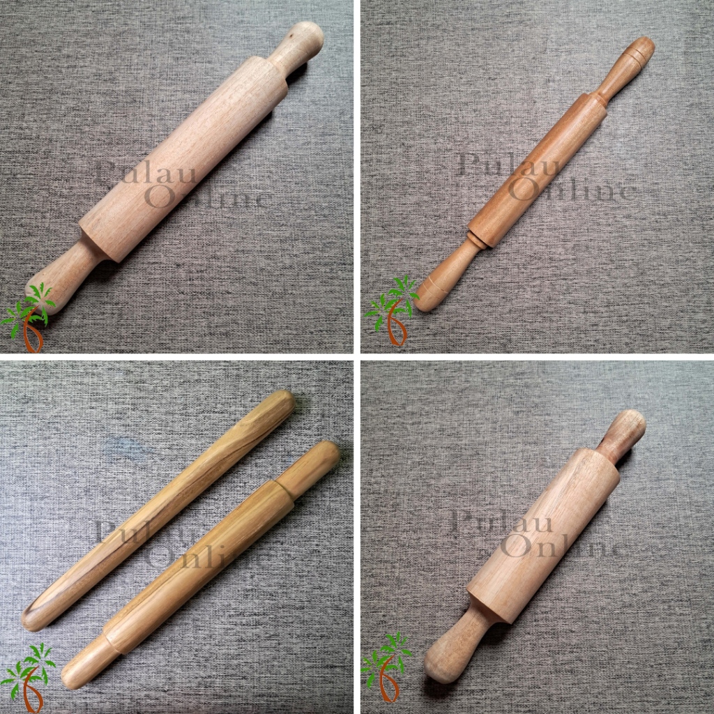 Jual L - Rolling pin Kayu - Penggiling Adonan Kayu | Shopee Indonesia