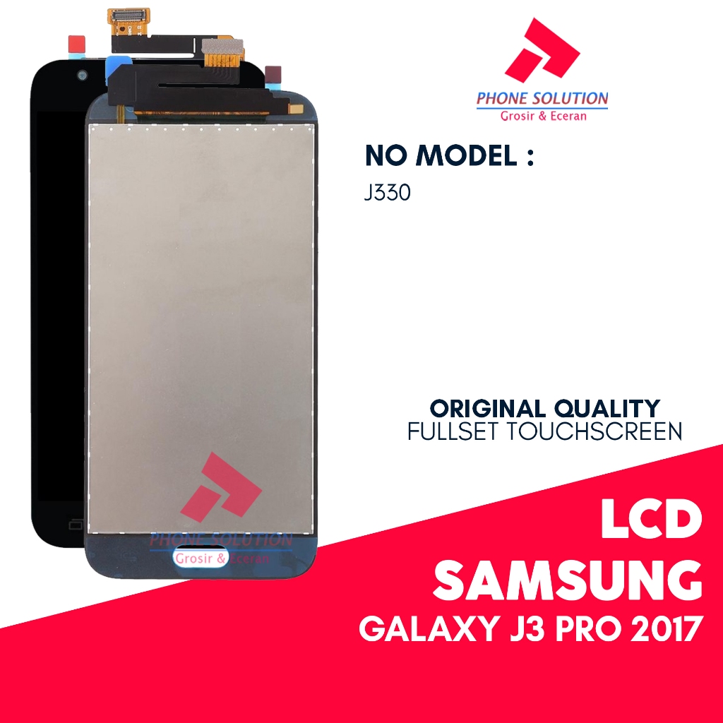 Jual LCD Samsung J3PRO (2017) J330 Fullset Touchscreen Original 100% ...