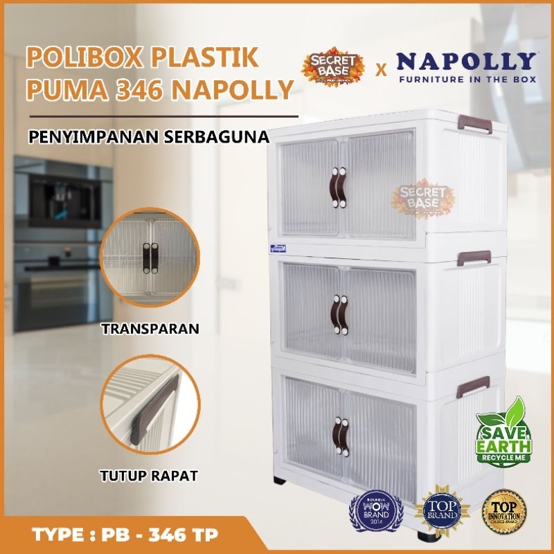 Jual Almari Serbaguna Napolly Polybox 346 | Furniture Rembang | Shopee ...