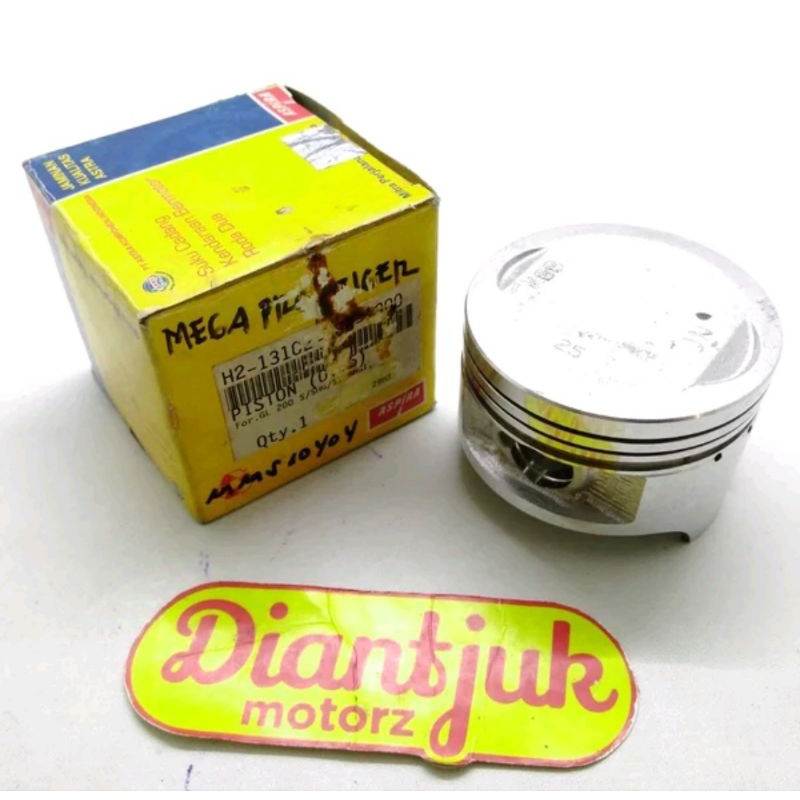 Jual Piston Seher Oversize Os 25 Honda Mega Pro TIGER Tiger Revo ASPIRA ...