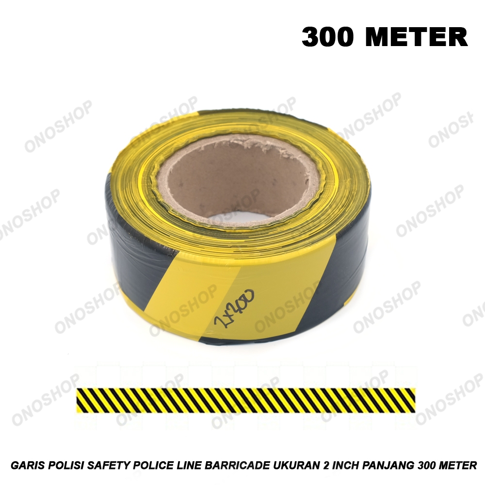 Jual Garis Polisi Safety Police Line Barricade Ukuran 2 Inch Panjang ...