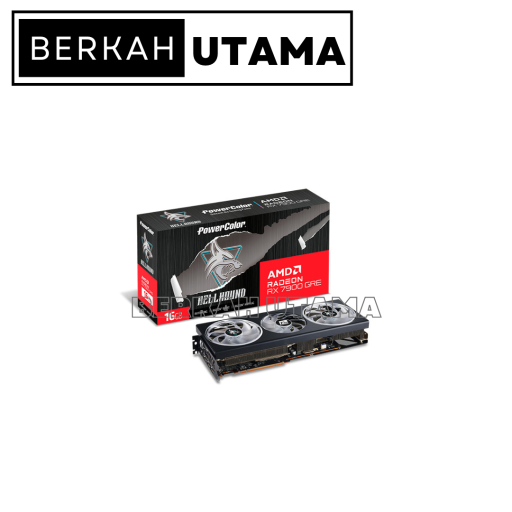 Jual POWERCOLOR AMD RADEON RX 7900 GRE HELLHOUND 16GB GDDR6 | Shopee ...
