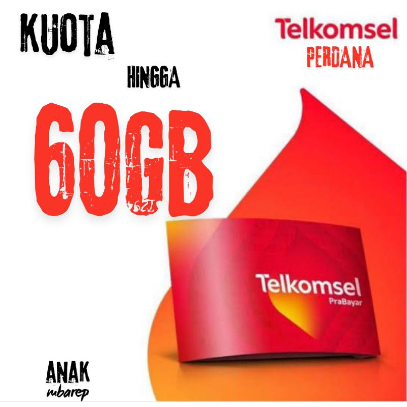 Jual Perdana Telkomsel Internet Lite 60GB JAWA BALI expayed APRIL 2025 ...