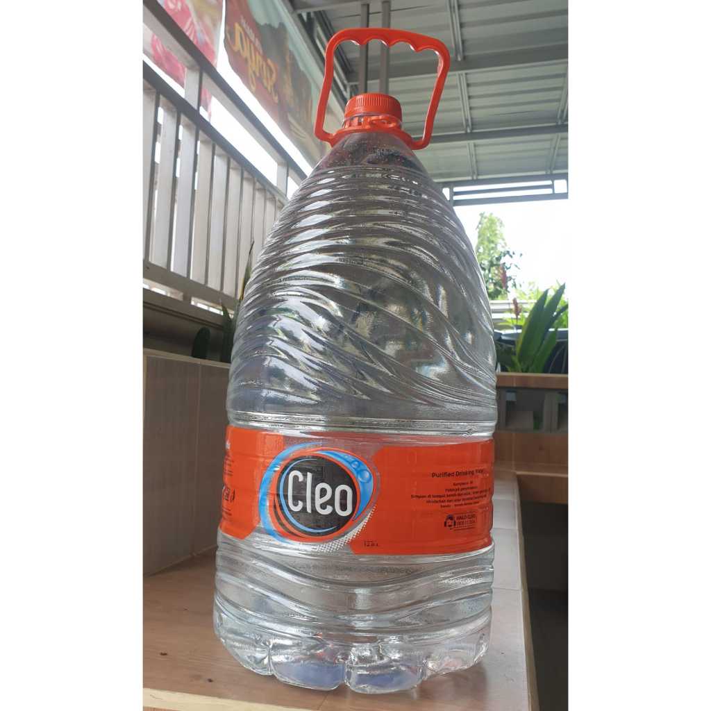 Jual [INSTAN] AIR MINERAL CLEO 12,8 liter TANGGUNG | Shopee Indonesia