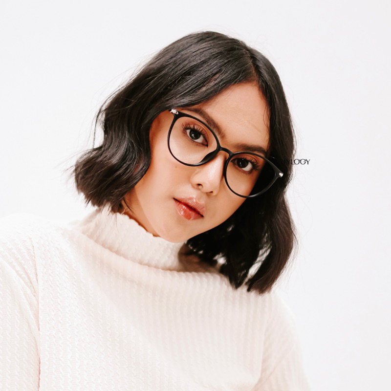 Jual MYLOGY - RACHEL frame kacamata optik semi cateye best seller ...