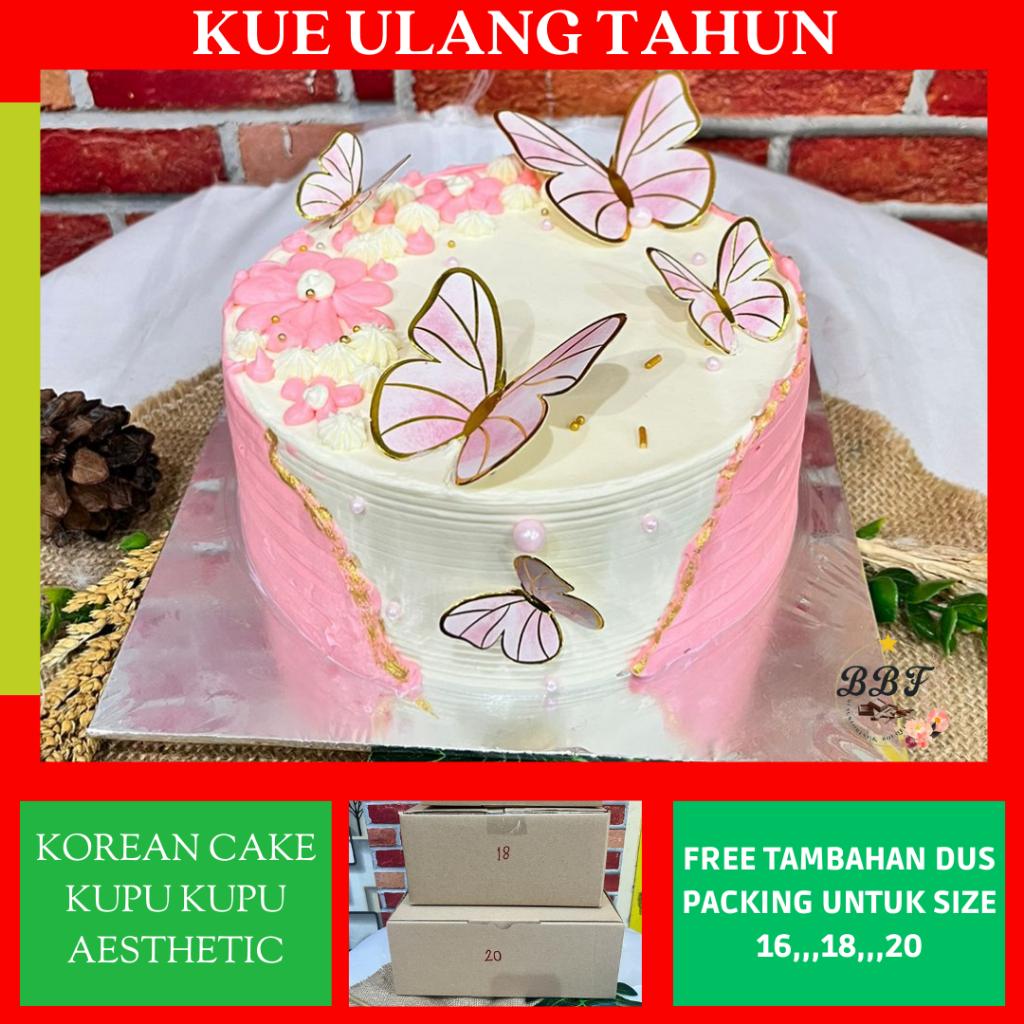 Jual Korean Cake / Korean Bento Cake / Kue Ulang Tahun / Cake Ulang ...