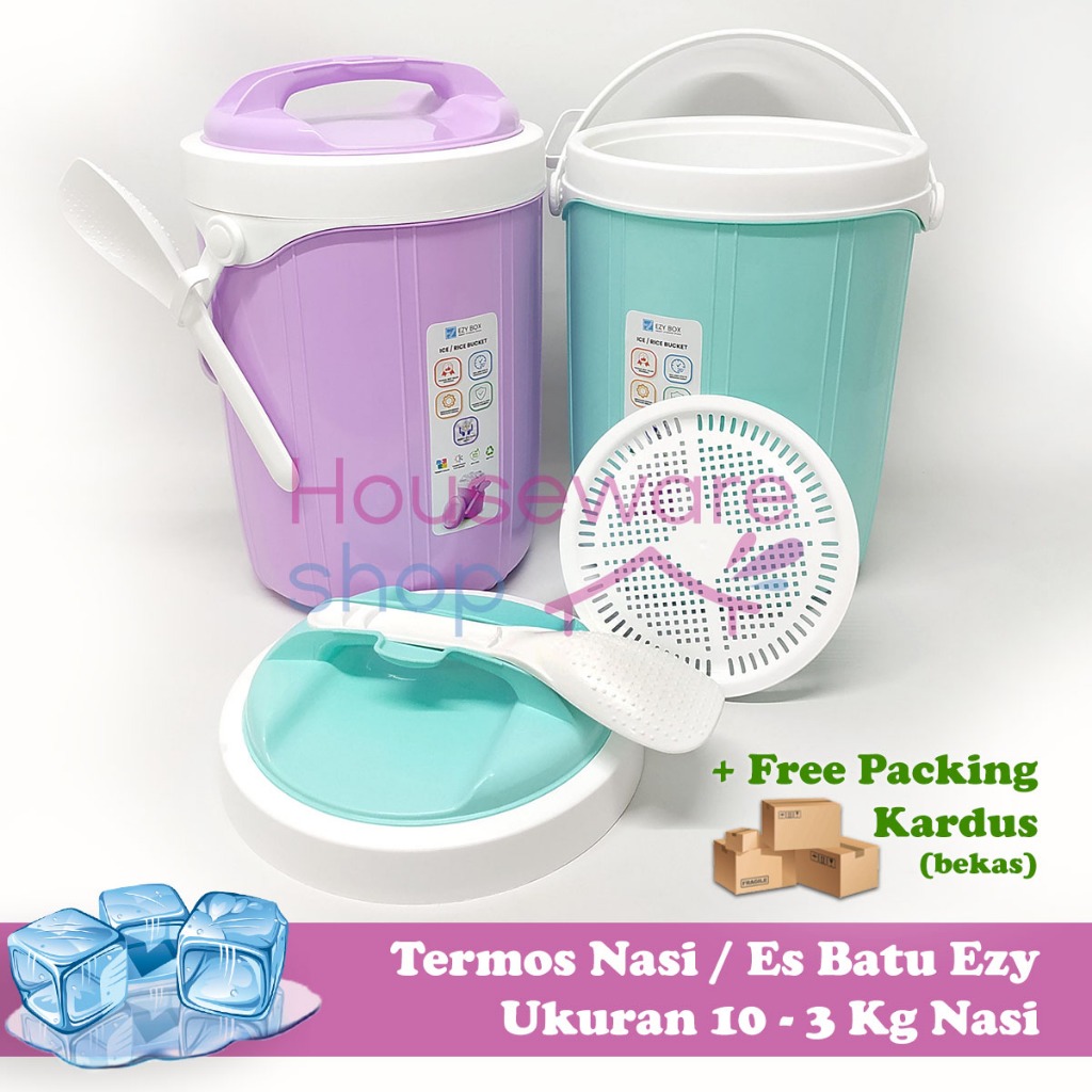Jual Termos Nasi / Termos Es Batu - Rice/Ice Bucket Ezy Ukuran 10 ...