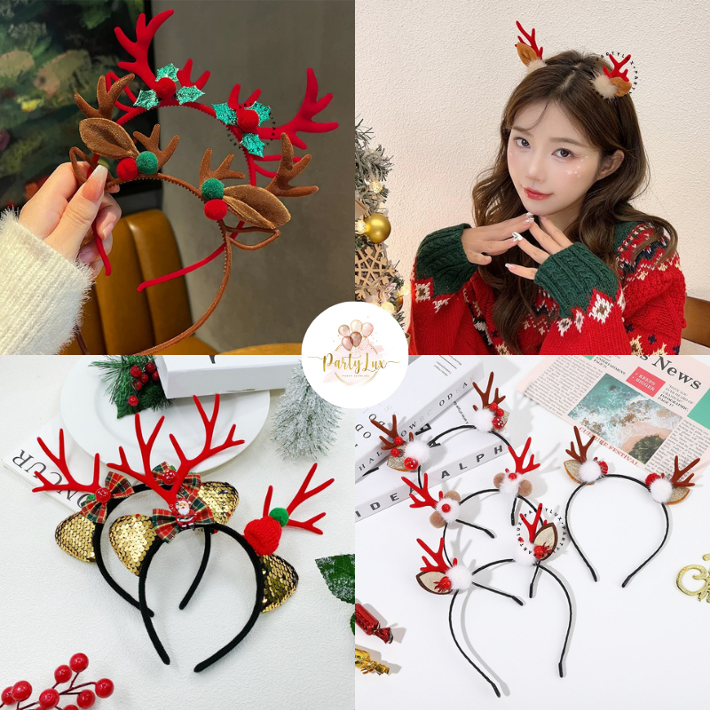 Jual BANDO NATAL REINDEER / BANDO NATAL TANDUK RUSA / BANDO LED / BANDO ...