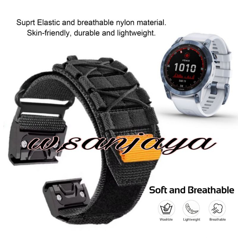Jual STRAP TALI JAM GARMIN FENIX 7X 8 E EPIX GEN 2 47MM 51MM SOLAR ...