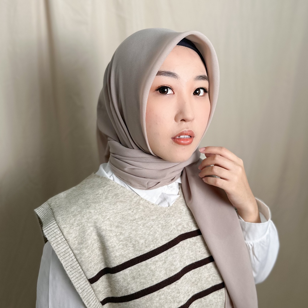 Jual Eljaf Poly Cotton Premium Hijab Square | Shopee Indonesia