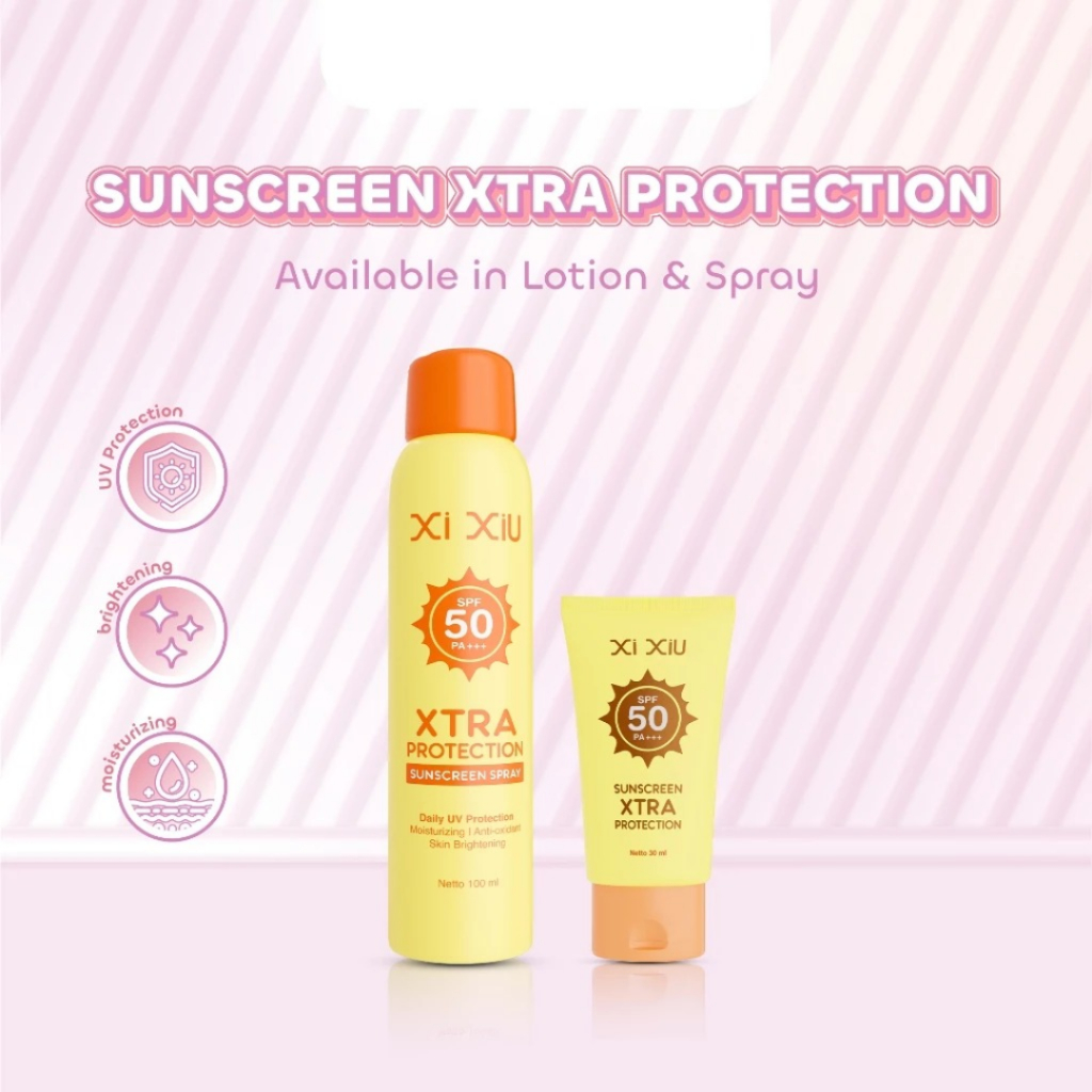 Jual Xi XiU Sunscreen Xtra Protection (Promo) | Shopee Indonesia