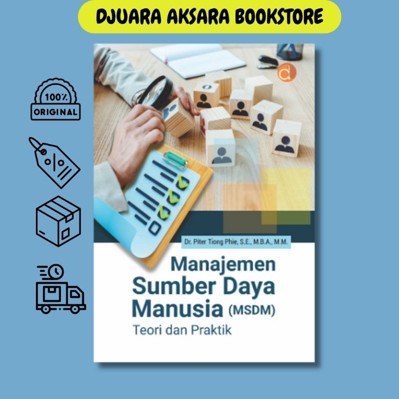 Jual Buku Manajemen Sumber Daya Manusia (MSDM) Teori dan Praktik - Buku Manajemen | Shopee Indonesia