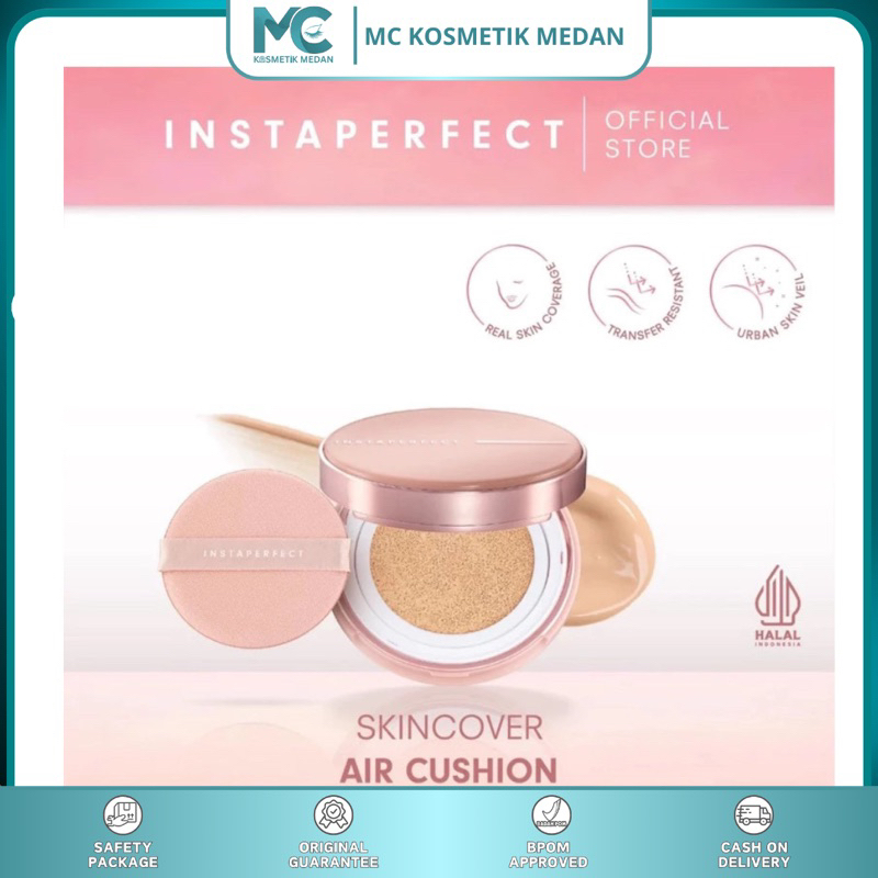 Jual INSTAPERFECT-INSTAPERFECT SKINCOVER AIR CUSHION -REFILL | Shopee ...
