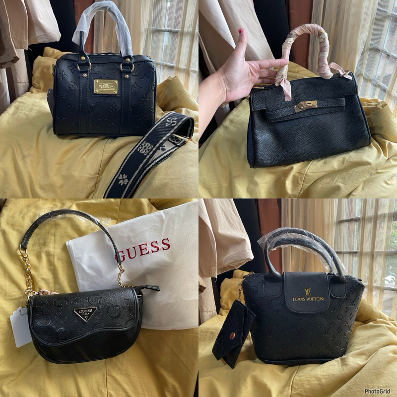 Jual TAS HITAM / TAS PREMIUM HITAM / TAS LOKAL BRAND / SLING BAG WANITA ...