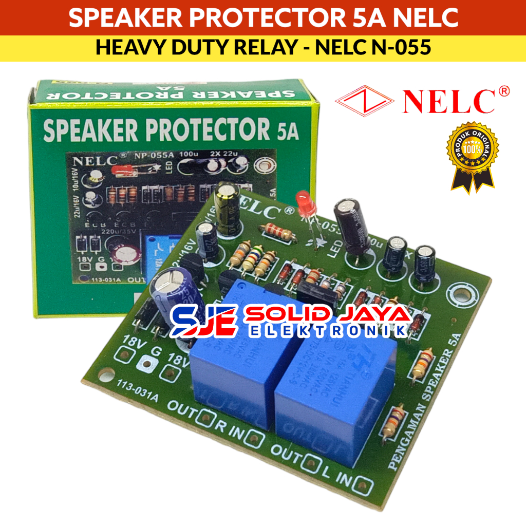 Jual KIT PROTEKTOR SPEAKER 5A KIT SPEAKER PROTECTOR POWER AUDIO ...