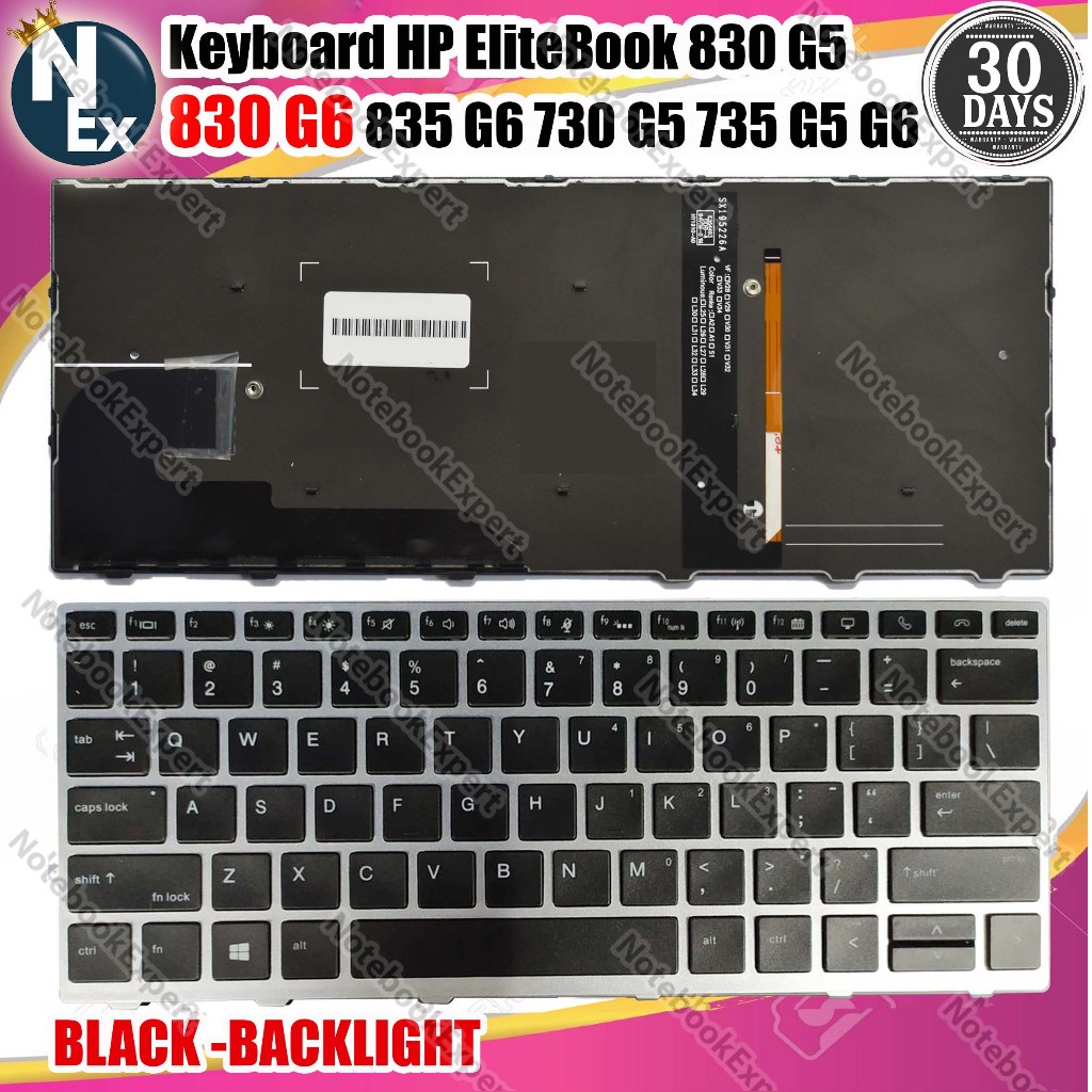 Jual Keyboard HP EliteBook 830 G5 830 G6 835 G6 730 G5 735 G5 G6 Backlight | Shopee Indonesia