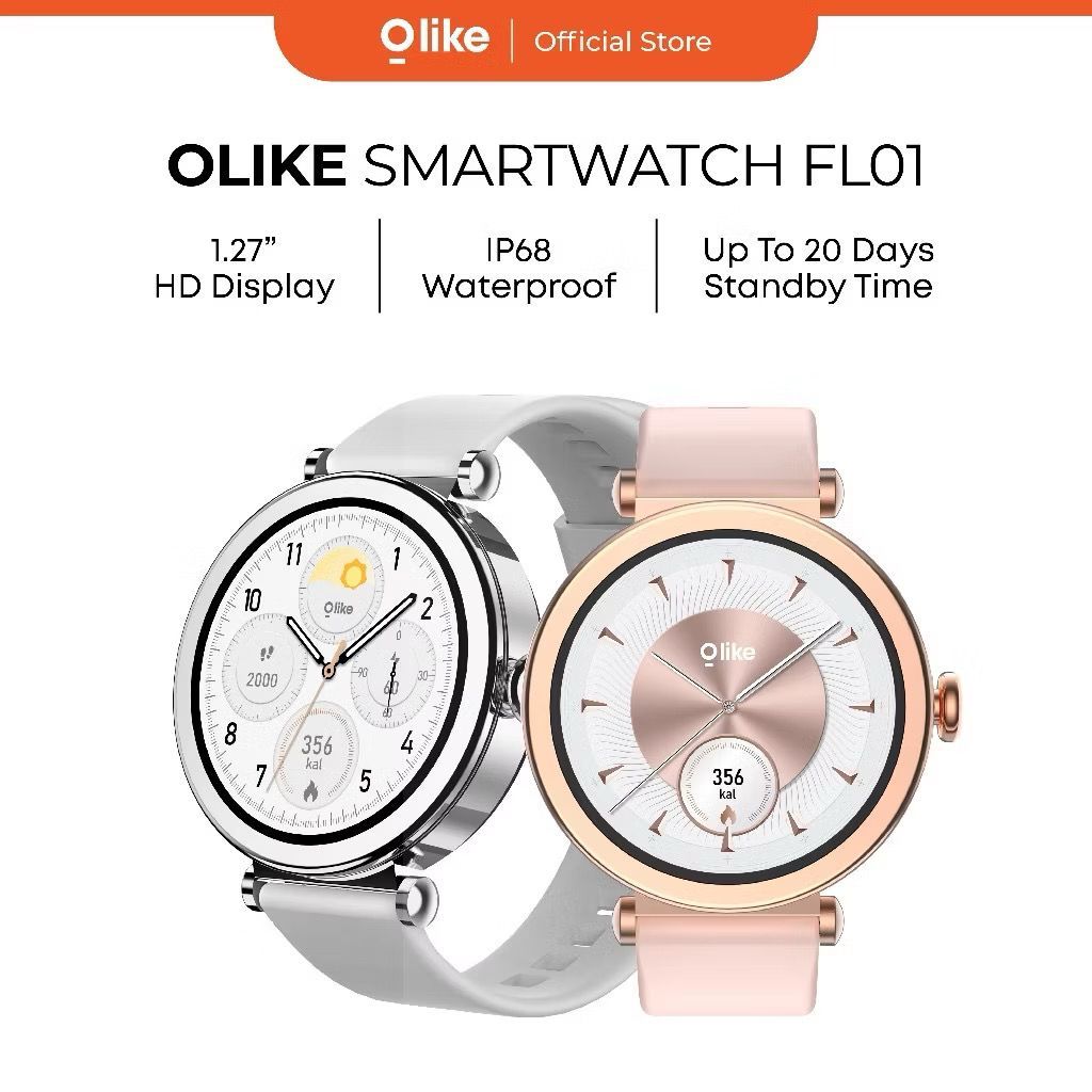 Jual ( NEW )OLIKE FL01 Smartwatch 1.27 Inch Bluetooth Call 100 Mode ...