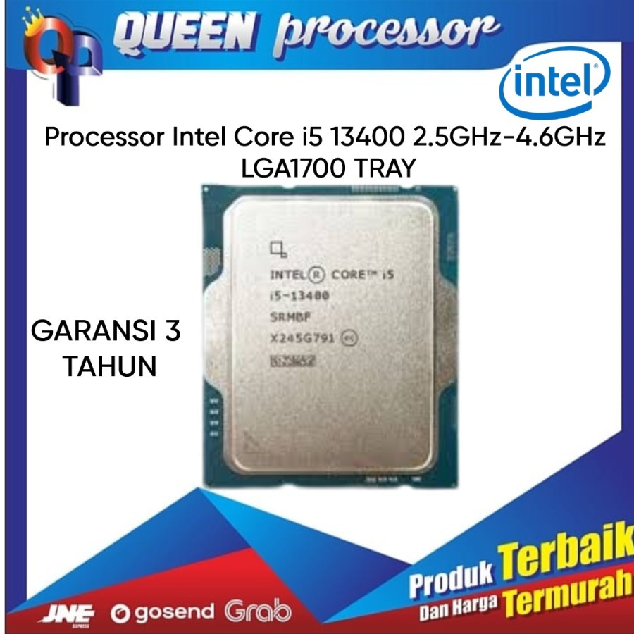 Jual PROCESSOR INTEL CORE i5 13400 TRAY 3.30 GHz LGA 1700 | Shopee Indonesia