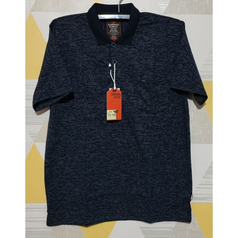 Jual Kaos Polo CARDINAL Casual original size M ( LD 106cm) | Shopee ...