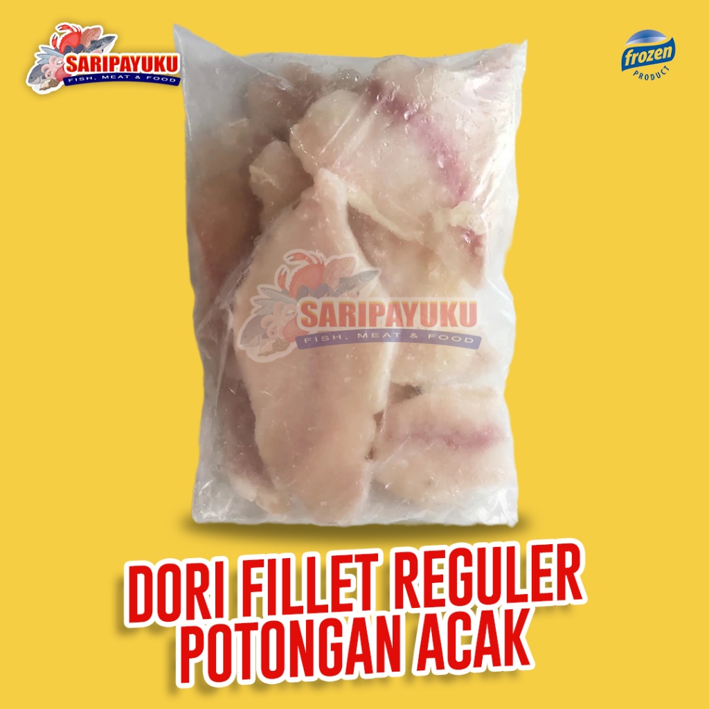 Jual Ikan Dori Reguler / Dory Fillet POTONGAN TIDAK RATA / Ikan Dory ...