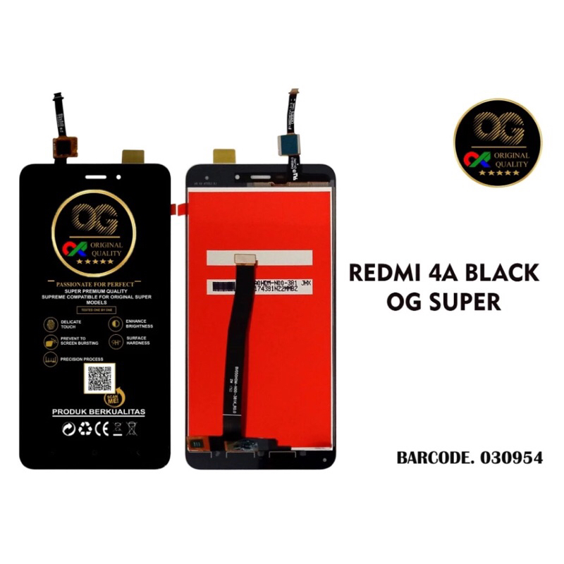 Jual LCD+TOUCHSCREEN FULLSET ORIGINAL 1:1 REDMI 4A | Shopee Indonesia
