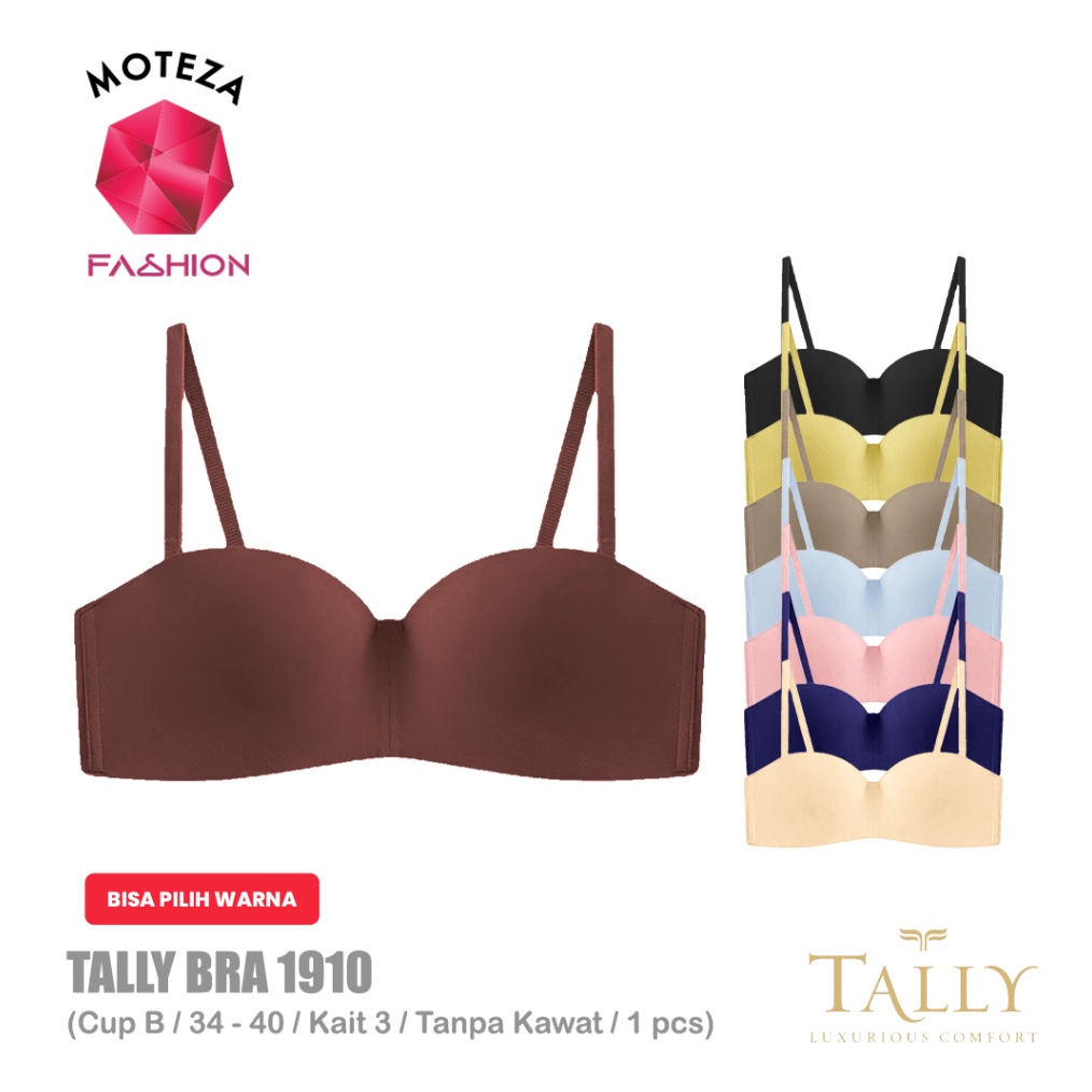 Jual KODE E6T Tally 191 Bra BH Seamless Strapless Model Kemben Busa ...