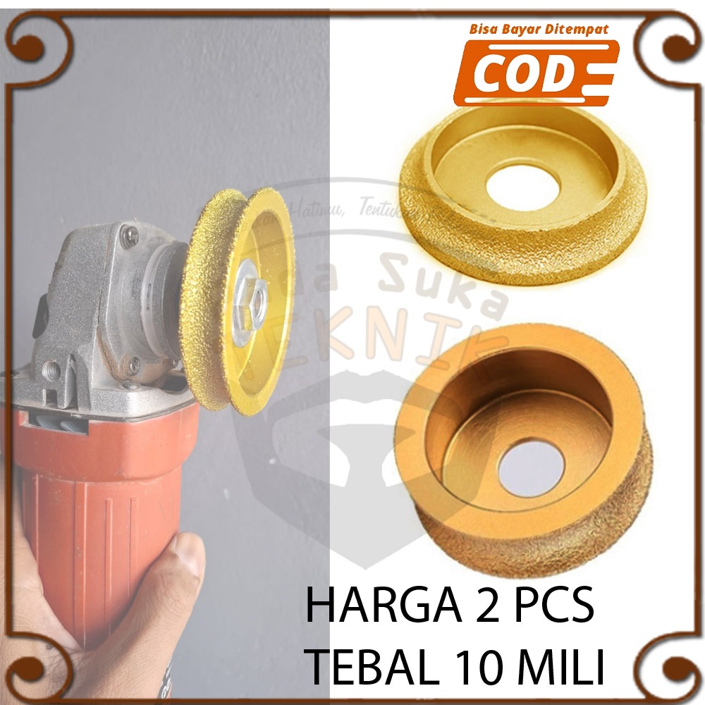 Jual Mata Roda Gerinda Pingul Poles Profil Tepi Kramik Granit Bevel ...