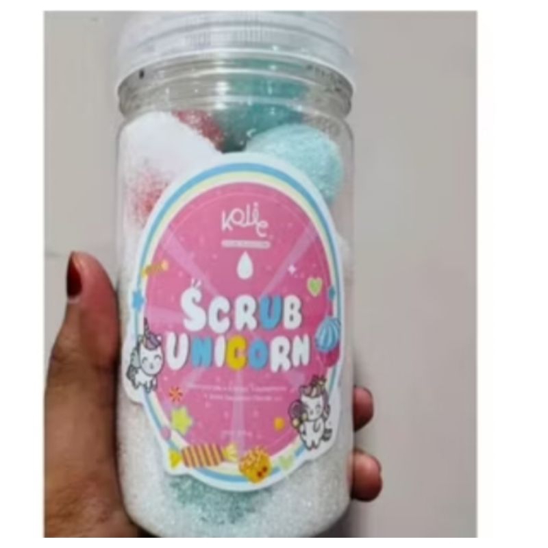 Jual SCRUB UNICORN New Produk By KOJIC Scrub ( pencerah tubuh dan wajah ...