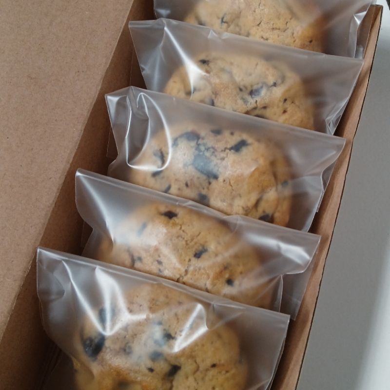 Jual Baked.bytya | Soft Baked Cookies Original (chocochips) | 5 Pcs ...