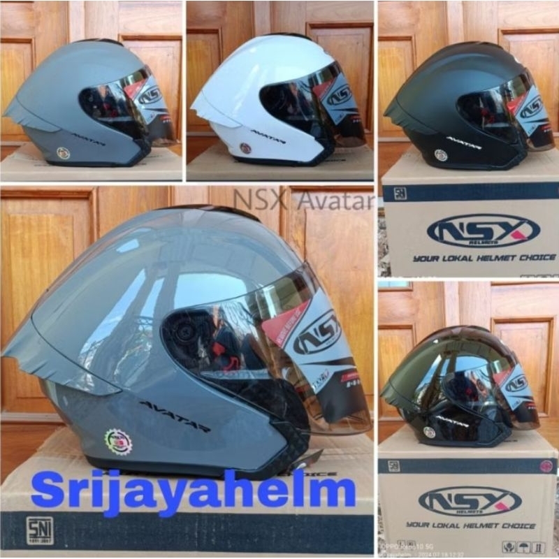 Jual HELM NSX AVATAR FULL WARNA ORIGINAL PRODUK | Shopee Indonesia
