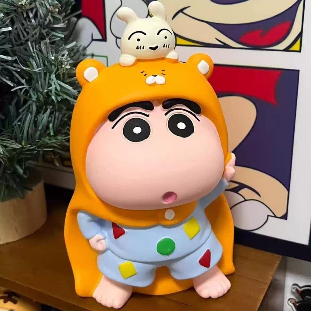 Jual Crayon Shin Chan Fun Savings Jar 17cm Cartoon Storage Money Tank ...