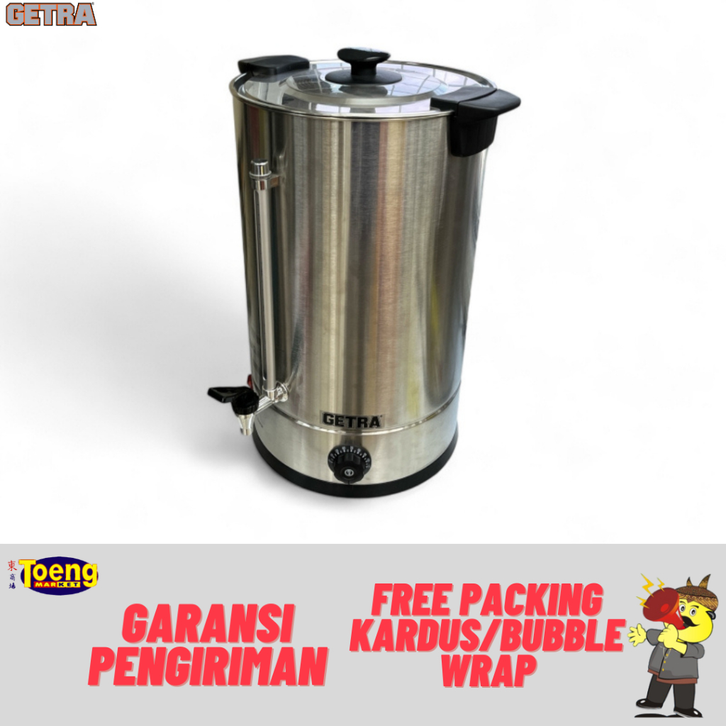 Jual Pemanas Air Listrik / Teko Pemanas - WATER BOILER 20LTR WB-20SC GETRA | Shopee Indonesia