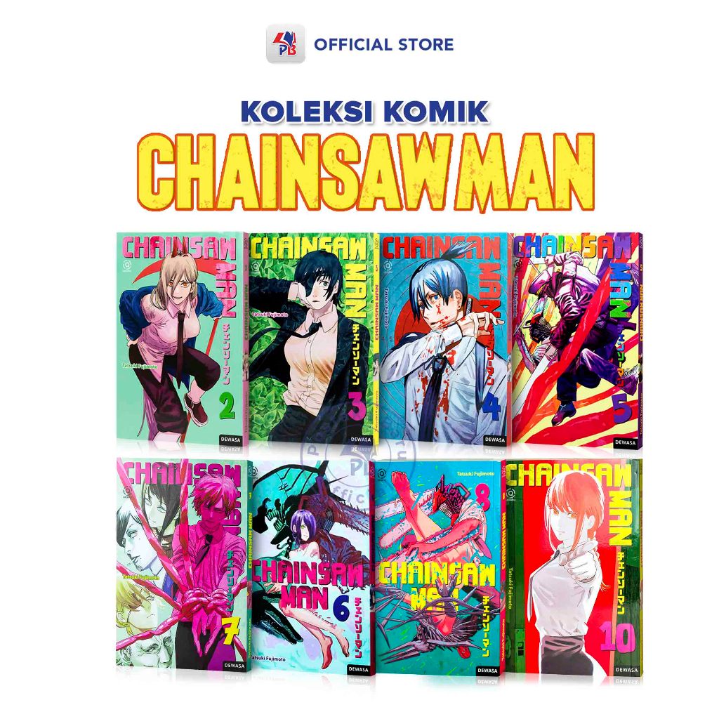 Jual Buku Komik Akasha - Chainsaw Man Volume 2 - 10 / GRAMEDIA PUSTAKA UTAMA - MC | Shopee Indonesia